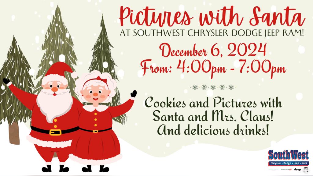 Pictures with Santa at SouthWest CDJR - SouthWest Chrysler Dodge Jeep ...